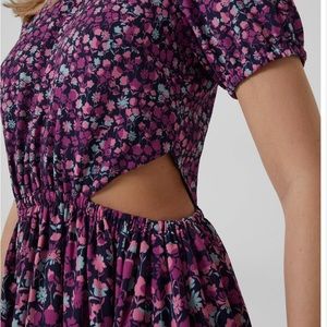 French Connection | Dresses | French Connection Floral Print Cut Out ...